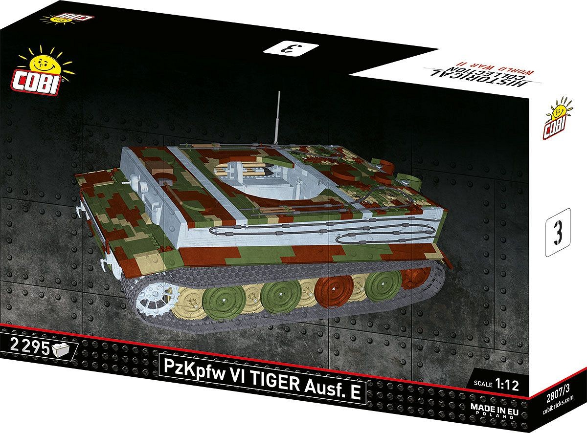 PzKpfw VI Tiger Ausf. E - Executive Edition (COBI-2807) \ Tanks and vehicles \ Cobi.eu